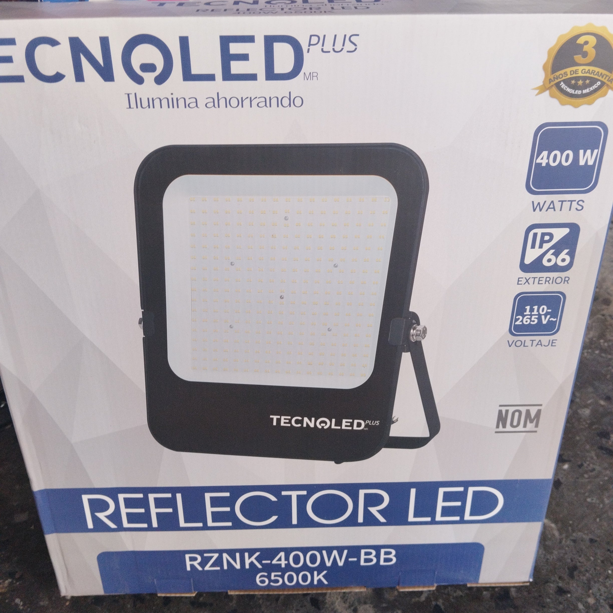 Reflector 400w Luz Blanca RZNK-400W 100-265v – Nosa.mx