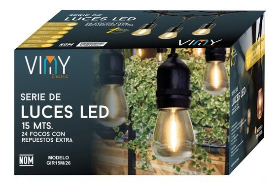 SERIE DE FOCOS LED VINTAGE 15M E26 GIR15M/26 – Nosa.mx