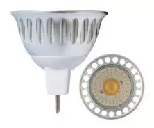 Foco LED MR16 Spot Atenuable Blanco Cálido 7W 100-240V 650LM 60K GU5.3 – Nosa.mx