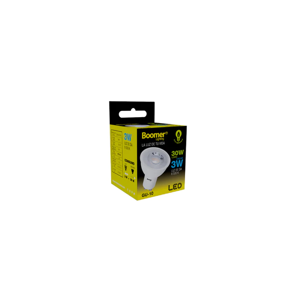 LÁMPARA FOCO LED GU10 3W 100-240V 65K FOLBOGU100036500 – Nosa.mx