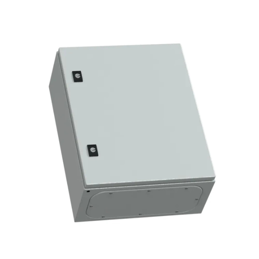 GABINETE TIPO HIMEL 50X40X20 CON RIEL CRN IP66 SCHNEIDER ELECTRIC NSYC ...