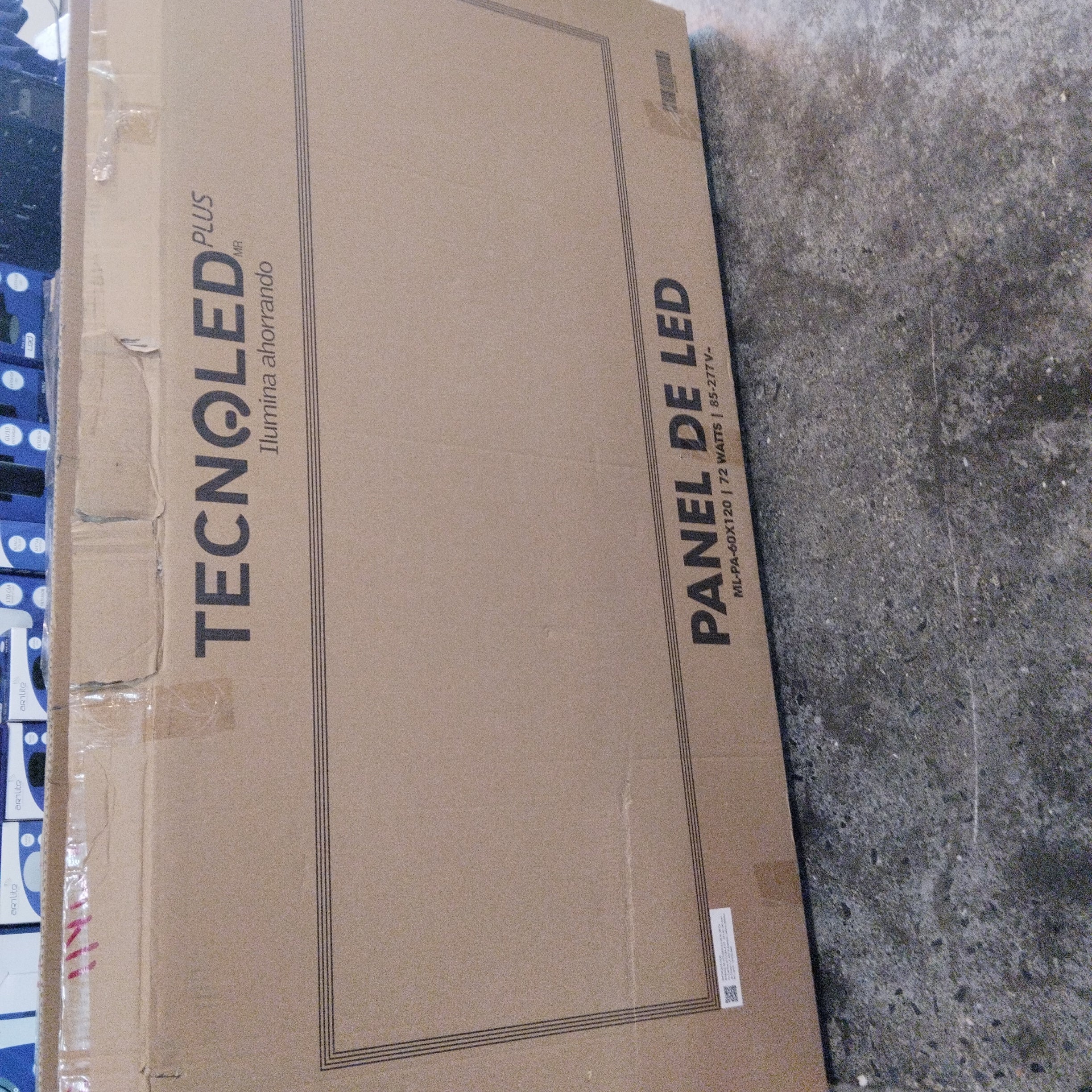 Panel de LED 600X1200X12mm. 100-240Vca 50-60Hz 72W (ML-PA-60X120) – Nosa.mx