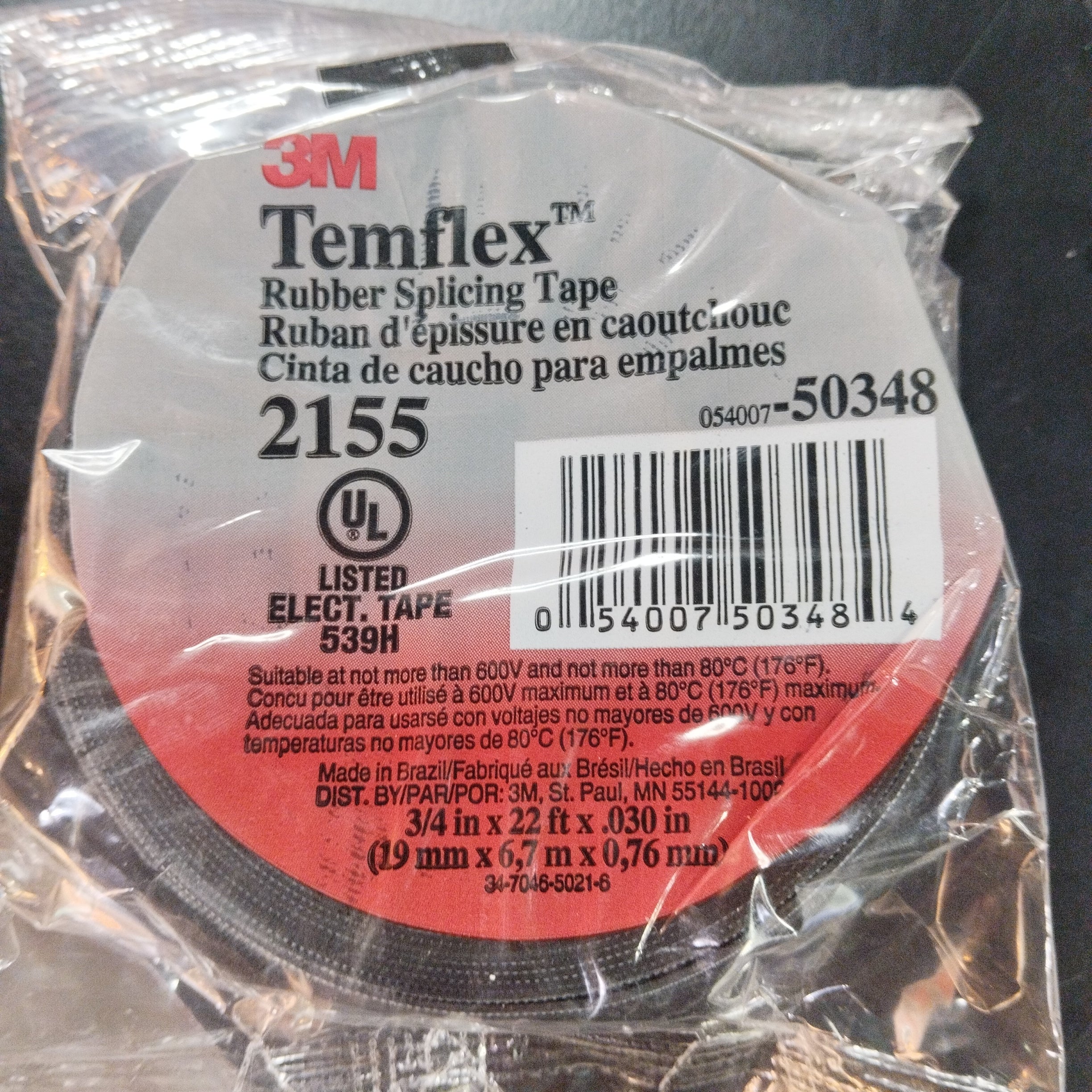 CINTA 3M TEMFLEX VULCANIZADA – Nosa.mx