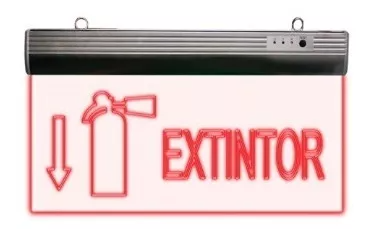 Letrero Extintor LED Recargables Emergencia 4W 90-265V – Nosa.mx
