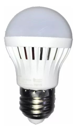 Foco LED Tipo Bombilla Blanco Frío 3W 127V 240LM 65K – Nosa.mx