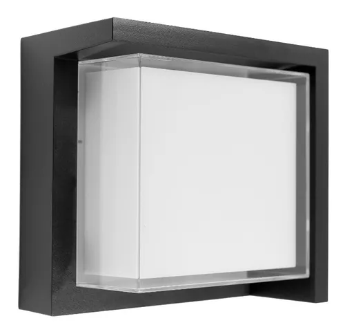 ARBOTANTE LAMPARA MURO LED CUBO CUADRADO 15W 3OK 40K 65K MULTITONO LUM ...