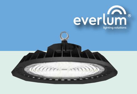 HIGH BAY LIGHT EROS 200W 5000K 100-277V 38000LM. EVERLUM EVE-EHBU-200W – Nosa.mx