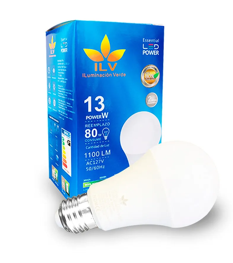 FOCO LED BULBO 13W LUZ FRIA – Nosa.mx
